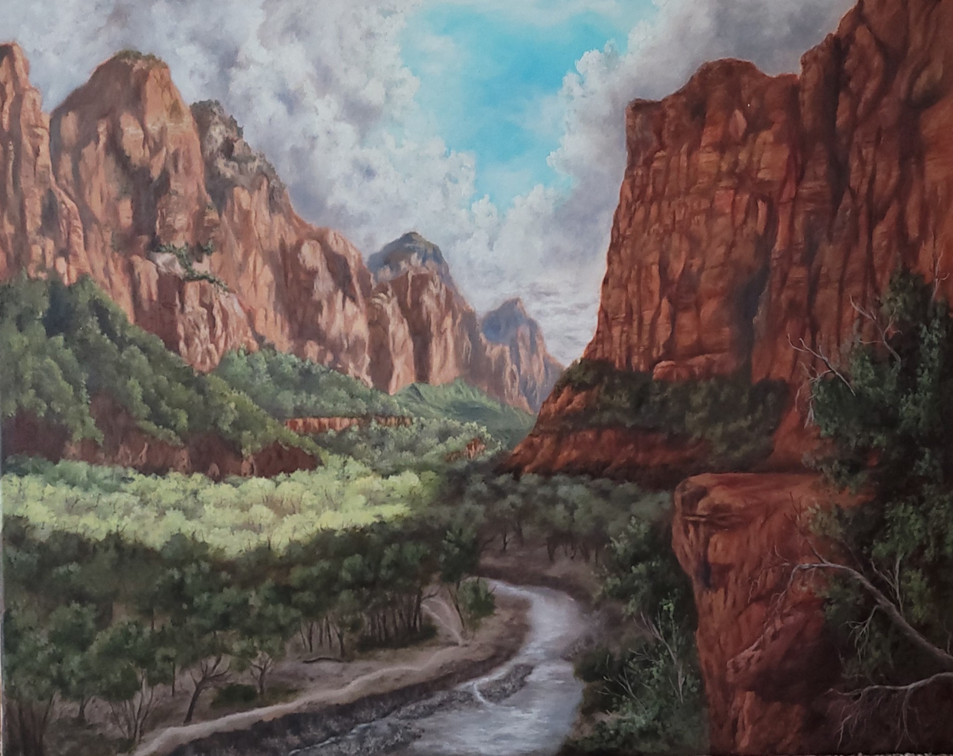 Creating realistic depth – Vinessa's Fine Art